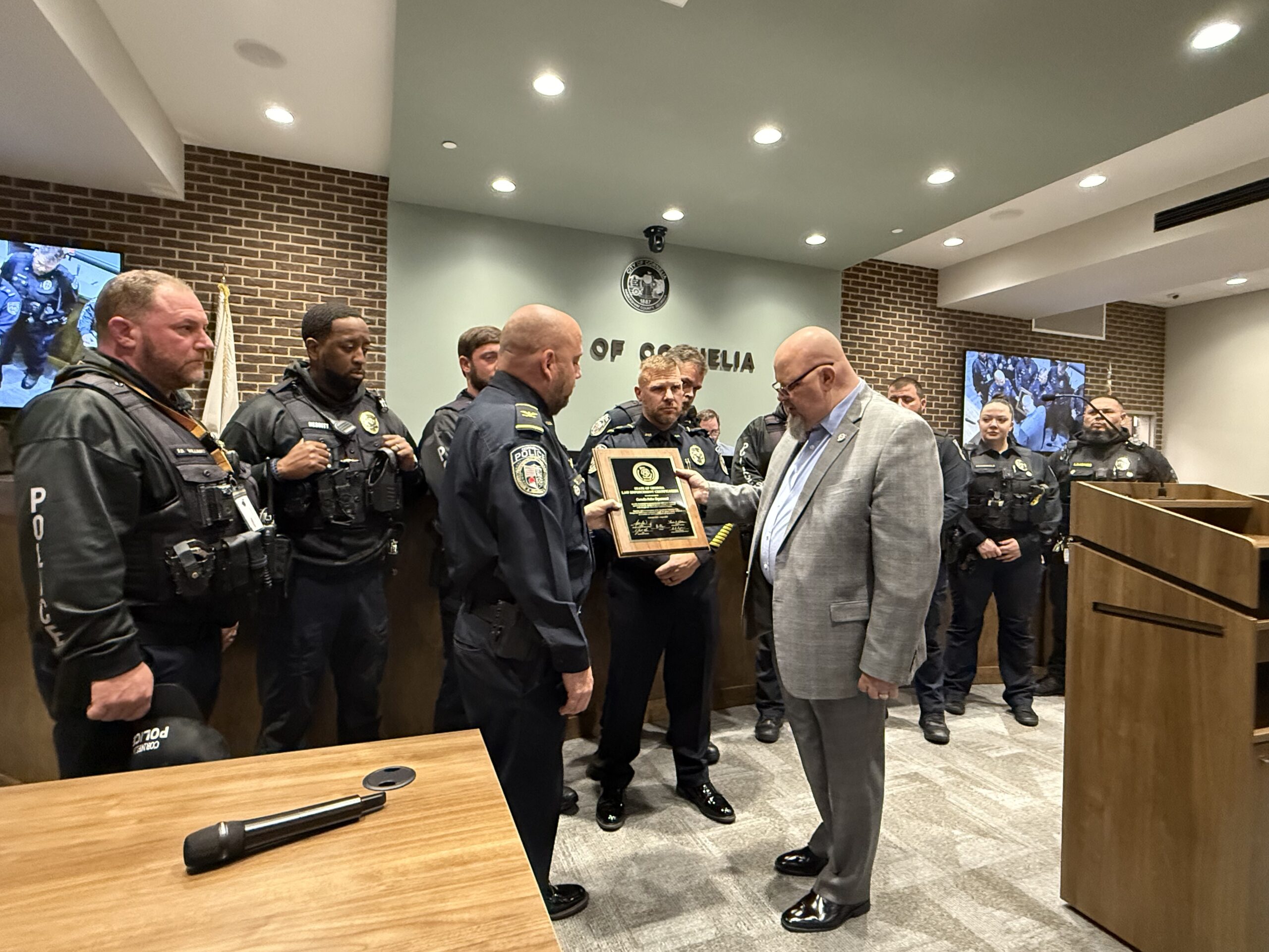 Cornelia Police Department Recognized as State-Certified Law ...